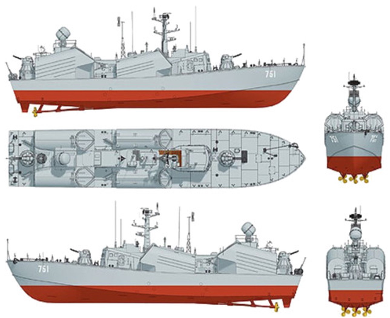 TÀU TÊN LỬA LỚP Osa, PROJECT 205 - Lemo's linkebook
